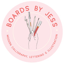 Modern Calligraphy, Lettering & Illustration | Boards By Jess