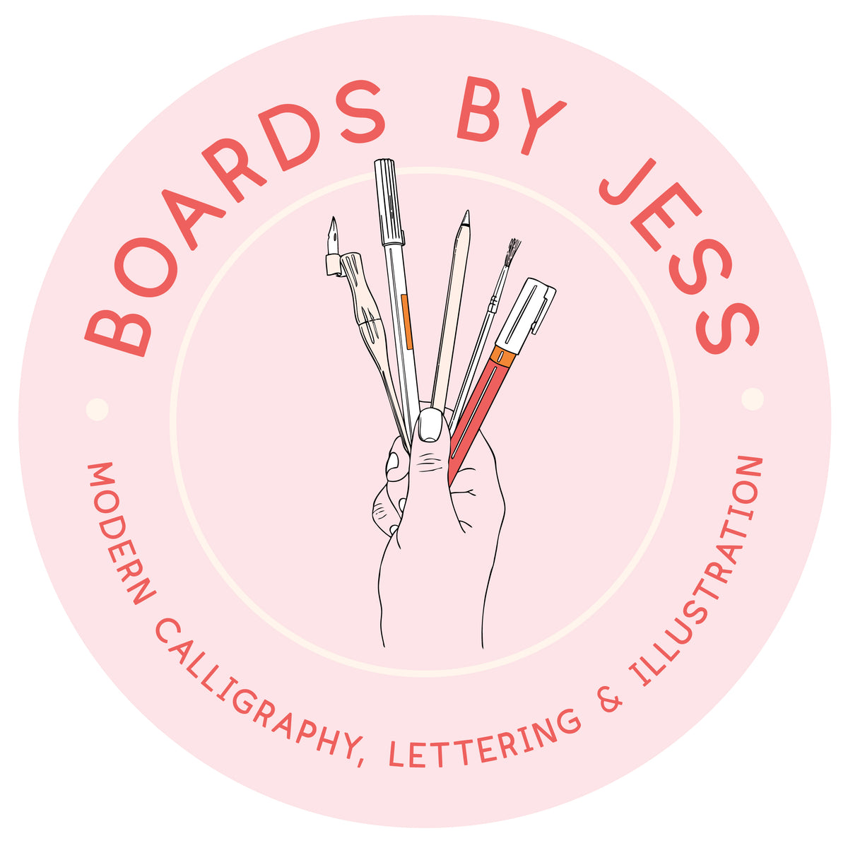 Modern Calligraphy, Lettering & Illustration | Boards By Jess
